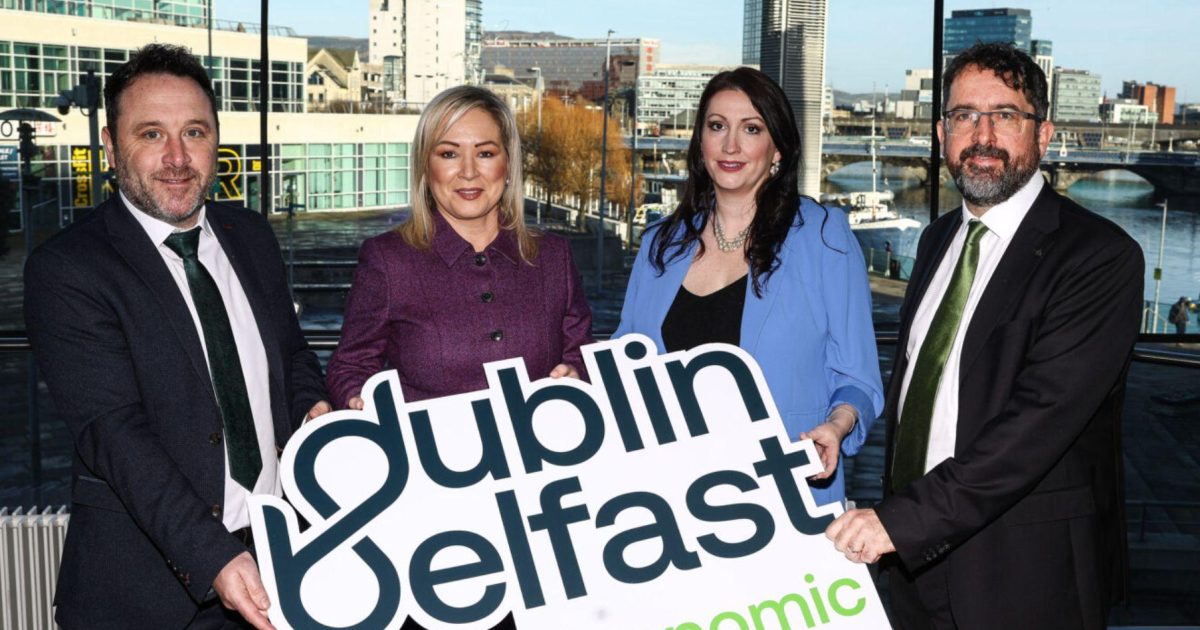 Dublin Belfast Economic Corridor Is Launched at ICC… | ICC Belfast